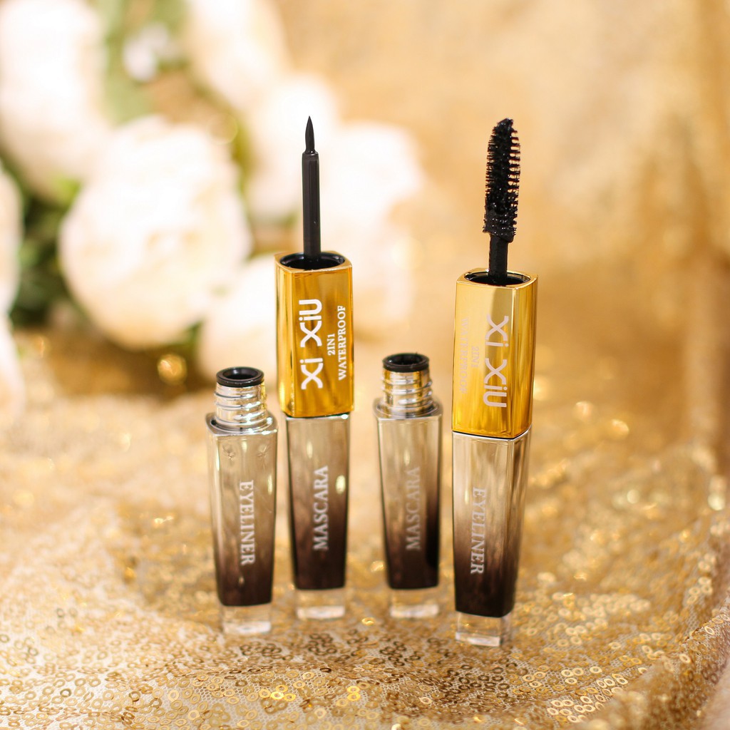 Jual XI XIU DIVINE 2IN1 MASCARA & EYELINER / XIXIU DIVINE 2in1 | Shopee ...