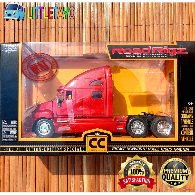 Jual JADA Skala 32 VINTAGE KENWORTH MODEL T2000 TRACTOR MERAH ROAD RIGZ ...