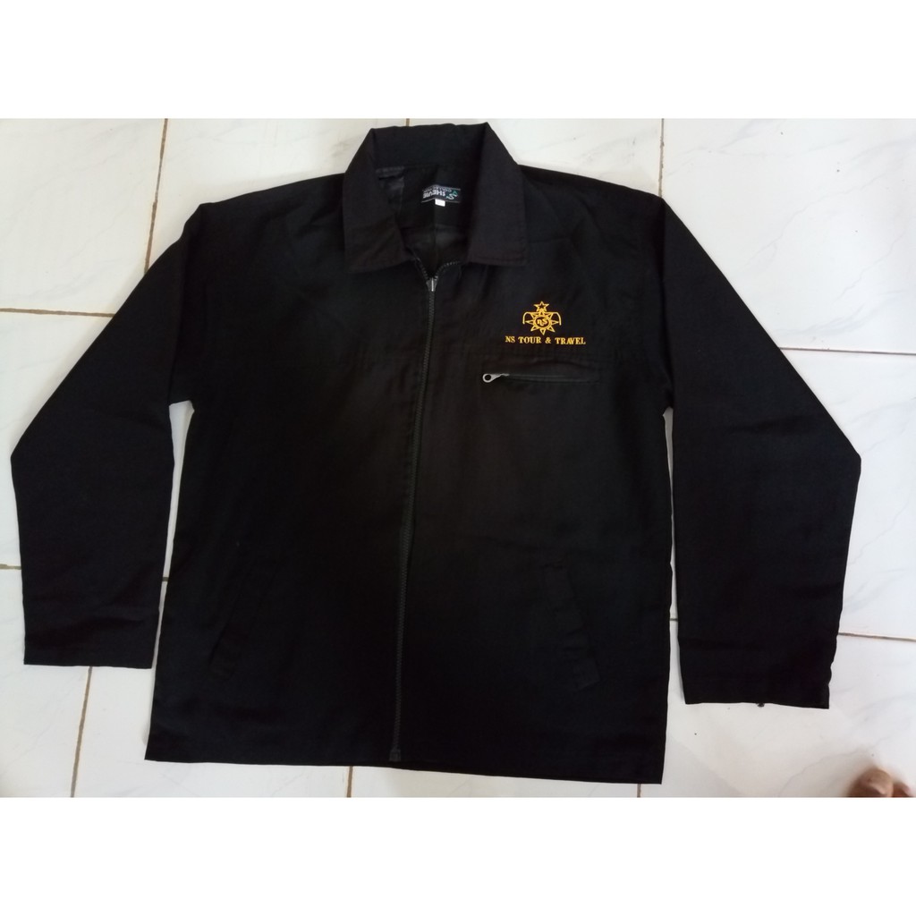 Jual Jaket hitam polos lengan panjang | Shopee Indonesia