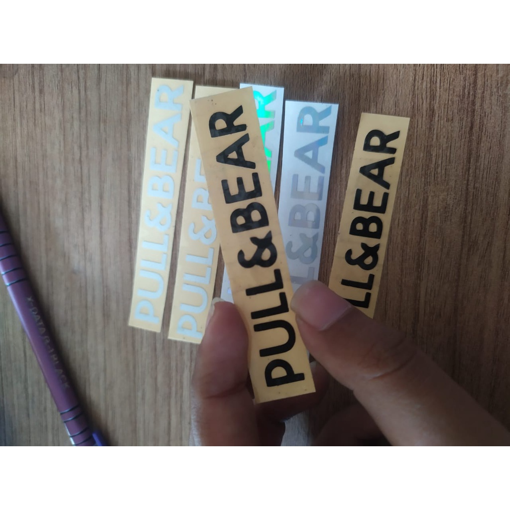 Jual Stiker pull & bear stiker cutting | Shopee Indonesia