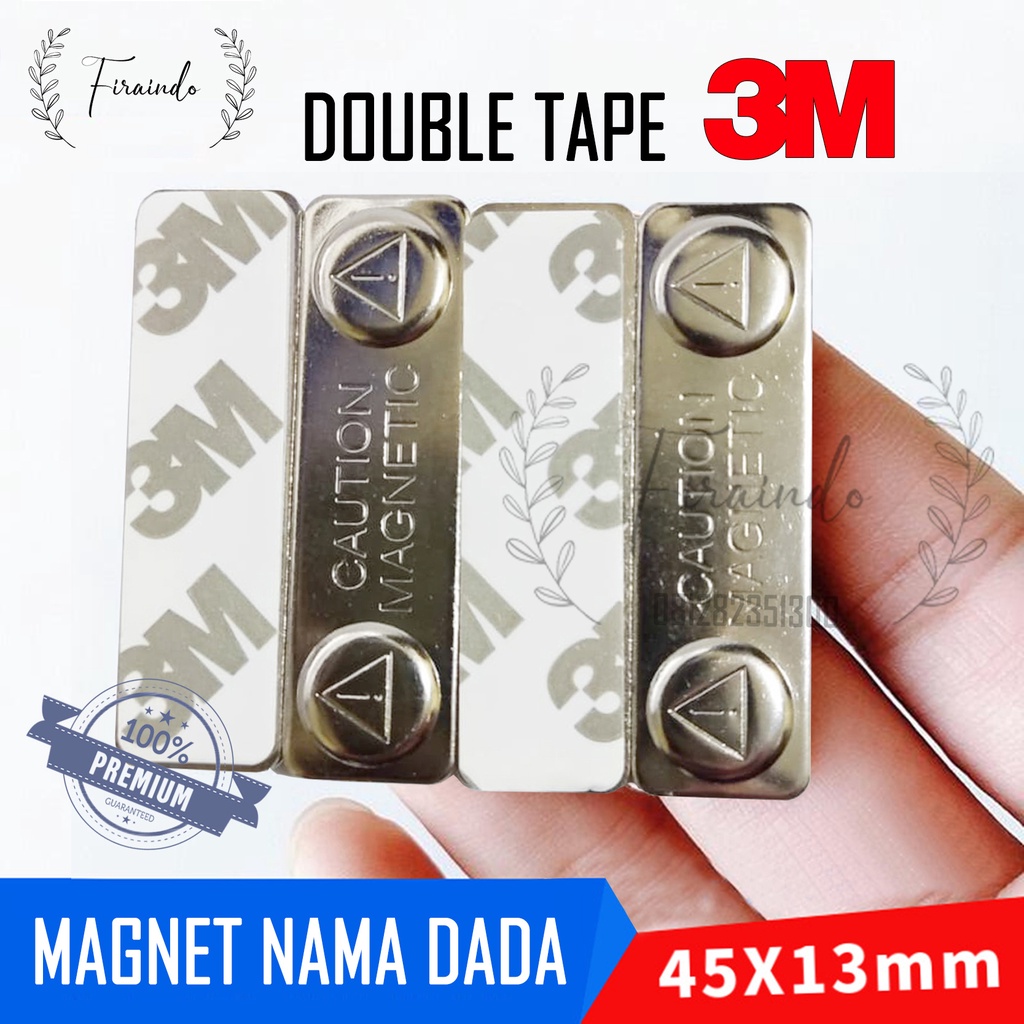 Jual MAGNET Magnit Mahnet Mahnit Papan Nama Dada Nametag Bros Pin Wing ...