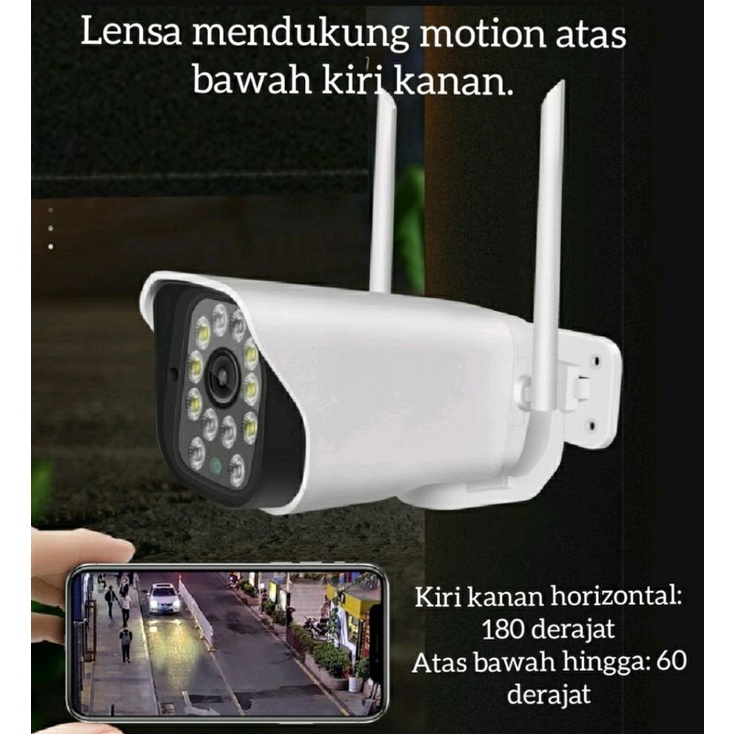 Jual Cctv IP Cam Bitvision BV7 kamera outdoor waterproof 5mp HD 1080P ...