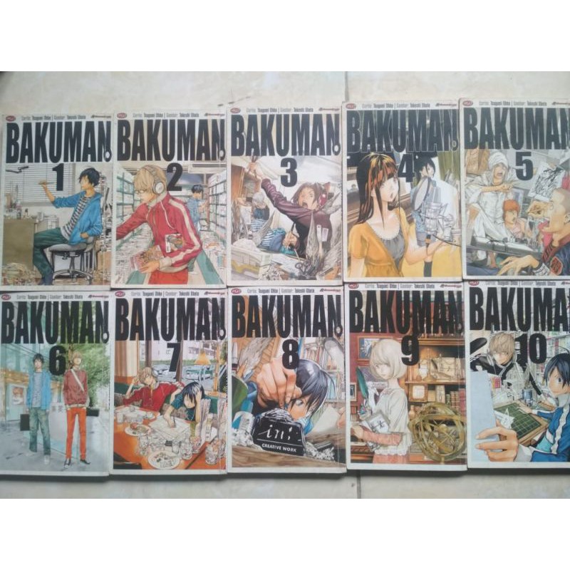Jual Komik Bakuman Vol 1-20 (end) | Shopee Indonesia