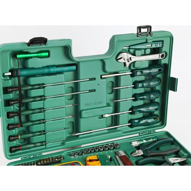 Jual Sata Tools 53 Pc. Electrical Toolkit Set / Telecom Tool Set 09535 ...