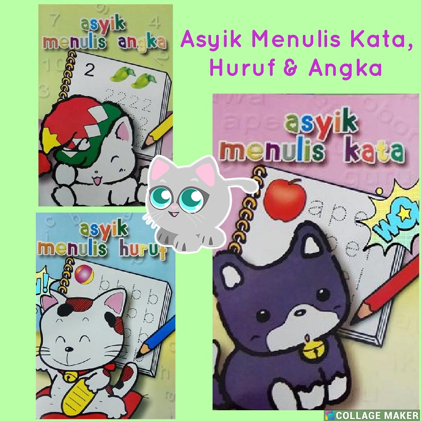 Jual Asyik Menulis Huruf, Asyik Menulis Kata & Asyik Menulis Angka ... Jual Asyik Menulis Huruf, Asyik Menulis Kata & Asyik Menulis Angka ...