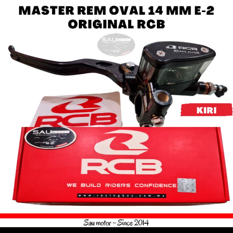 Jual Saumotor Master Rem Rcb Oval 14 Mm E2 Kiri Universal | Shopee Indonesia