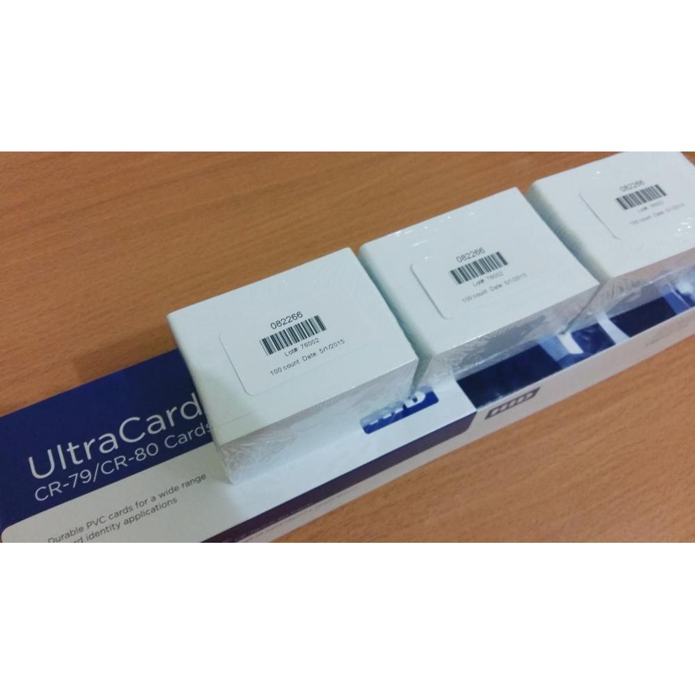 Jual Ultracard 10 Mil CR-80 PVC Adhesive Back Card PN:082266 | Shopee ...