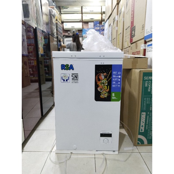 Jual Chest Freezer RSA CF 110 Jabodetabek | Shopee Indonesia