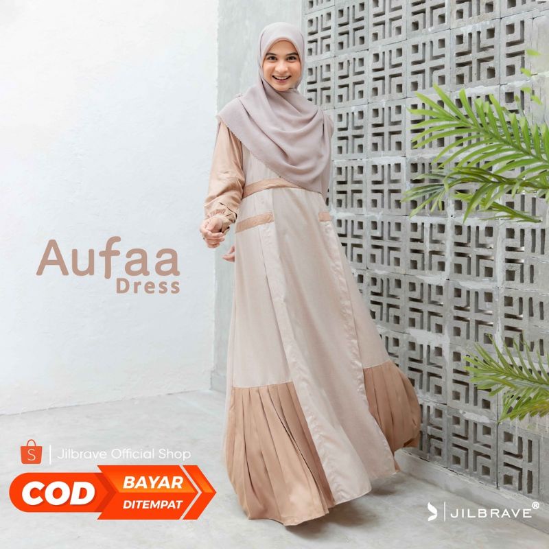 Jual AUFAA Dress - JILBRAVE Official Shop | Faezia Official Shop ...