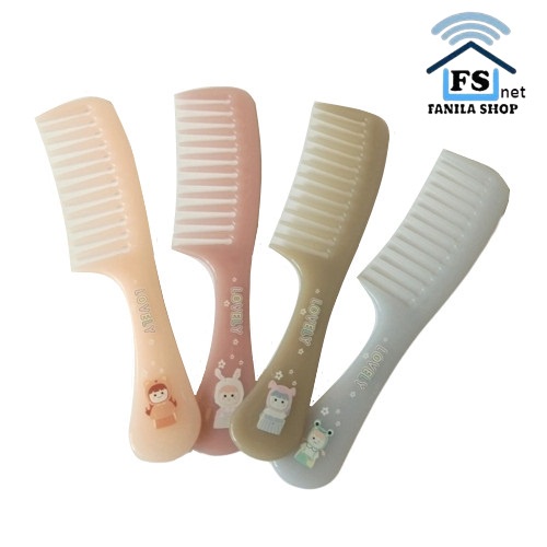 Jual Sisir Rambut Karakter Sisir Rambut Rontok Sisir Renggang | Shopee ...