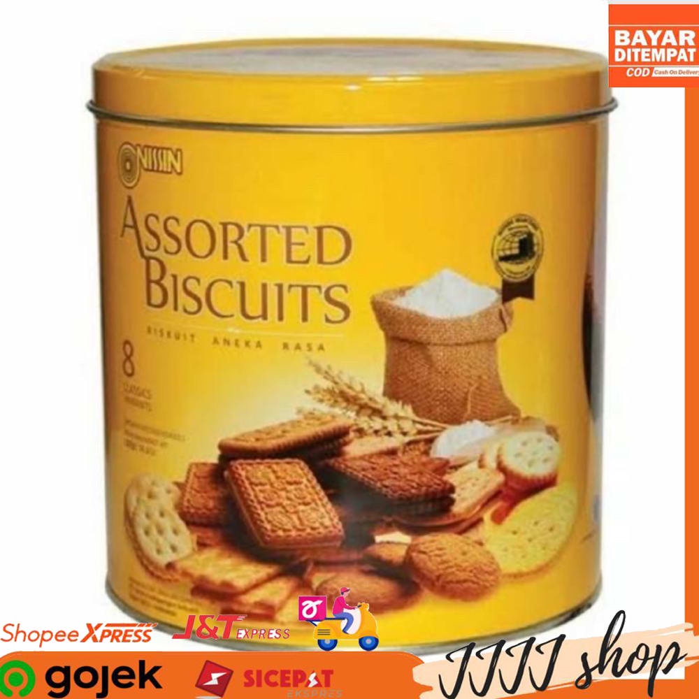Jual Nissin Assorted Biscuits Aneka Rasa Biskuit Kaleng 700gr | Shopee ...