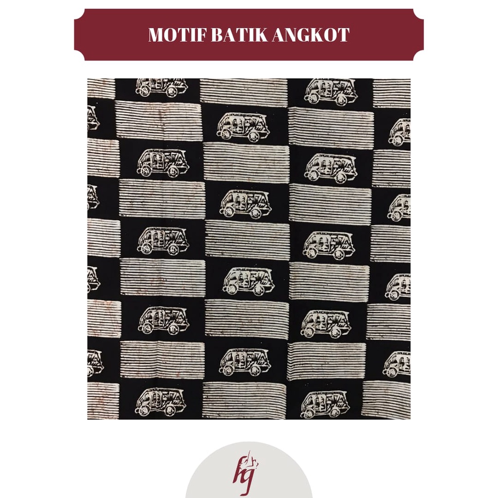 Jual Batik Bogor Motif Angkot - Katun - Handayani Geulis Batik Bogor ...