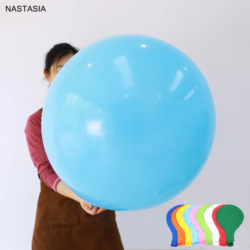 Jual Balon Latex Doff jumbo / besar Ukuran 18 inc (isi 5 biji) | Shopee ...