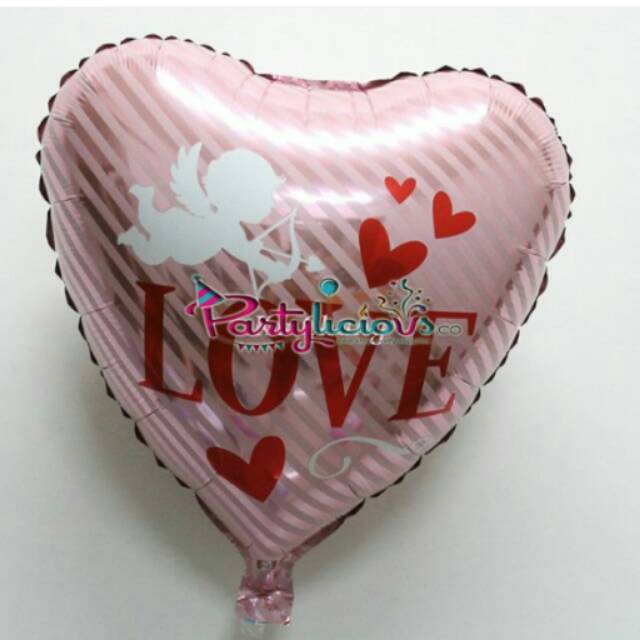 Jual Balon hati cupid | Shopee Indonesia