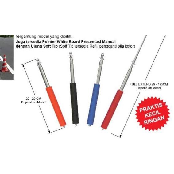 Jual Tiang Bendera Tour Guide Teleskopik Uk. XS - Biru | Shopee Indonesia