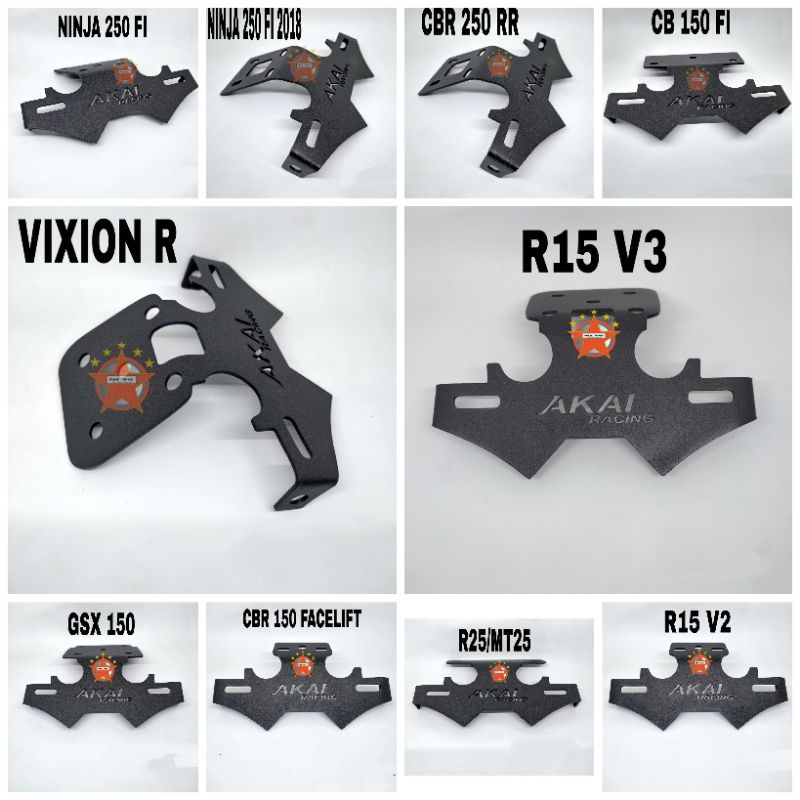 Jual Breket Plat Nomor Tail Tidy Motor GSX, CBR, Ninja, R15, CB 150 ...