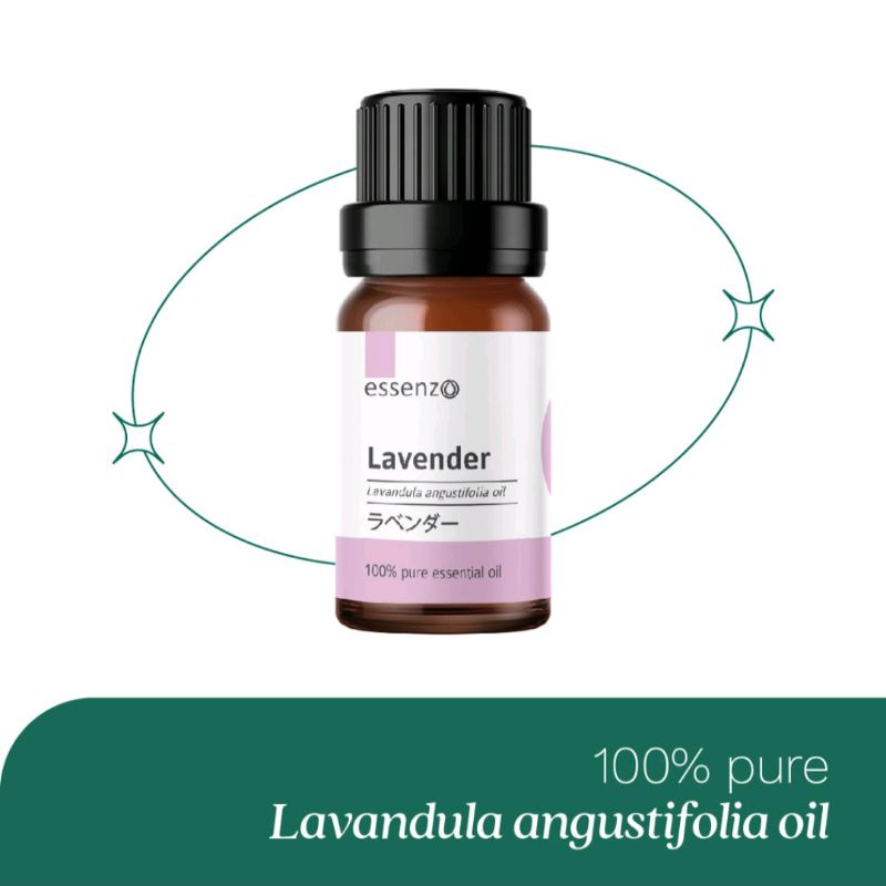 Jual Essenzo Lavender Essential Oil 10 ml & 20 ml ( 100% ORIGINAL ) | Shopee Indonesia