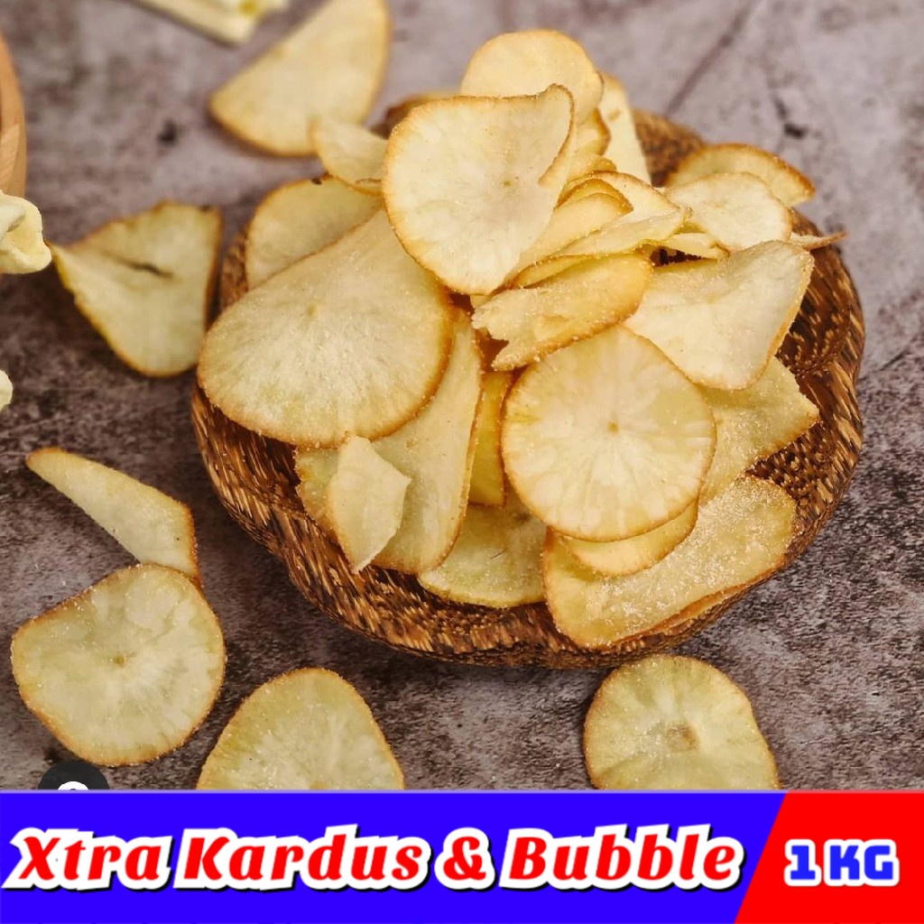 Jual [1Kg] Keripik Singkong Keju / Chuba Keripik Singkong Renyah Gurih ...