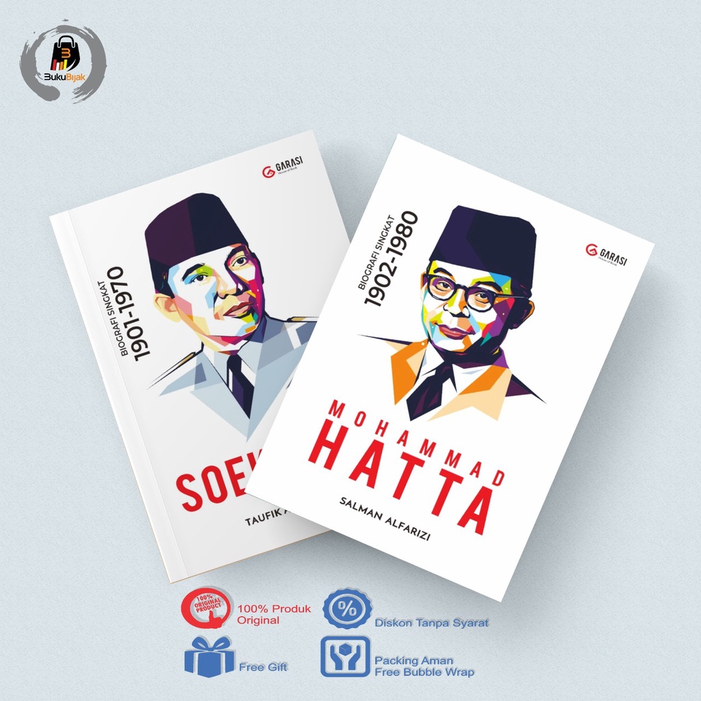Jual Buku Bijak - Paket Buku Biografi Soekarno dan Mohammad Hatta ... Jual Buku Bijak - Paket Buku Biografi Soekarno dan Mohammad Hatta ...