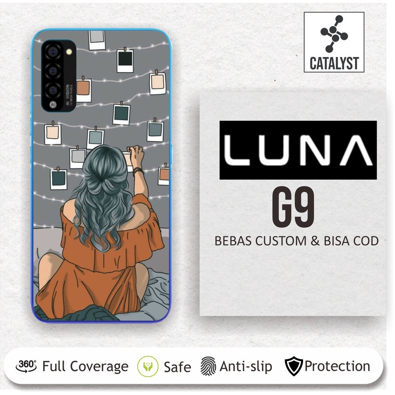 Jual Garskin Skin Protector Case Premium LUNA G9 aesthetic woman ...