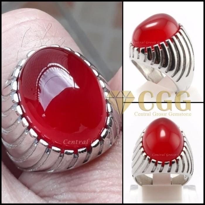 Jual BATU CINCIN NATURAL RED BARON PACITAN GARANSI BATU AKIK ORIGINAL ...