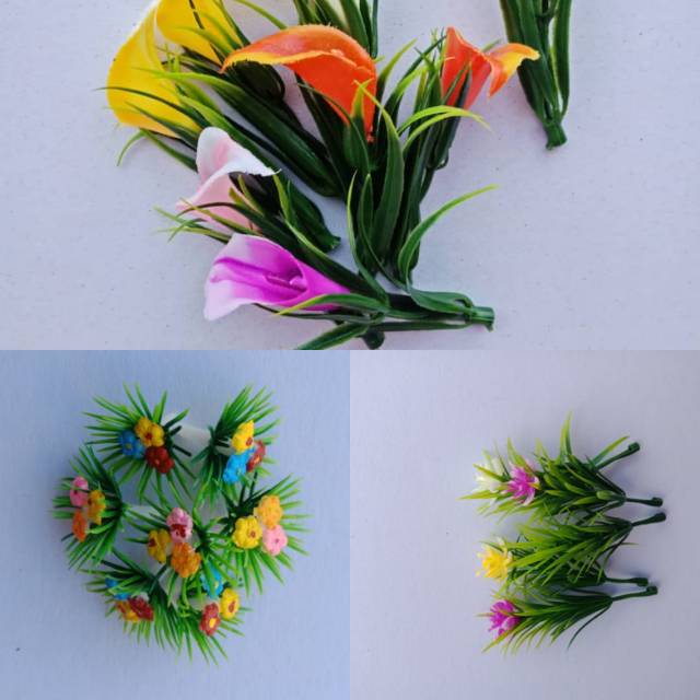 Jual Hiasan rumput topper rumput hiasan rumput kue dekorasi kue rumput ...