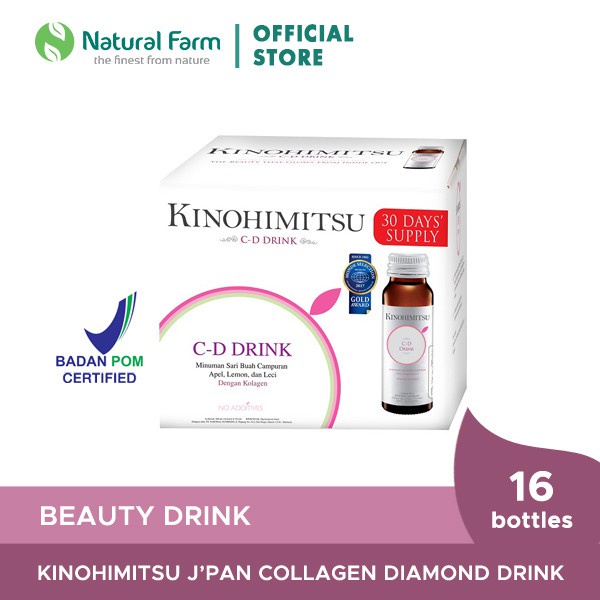 Jual Kinohimitsu J'Pan Collagen Diamond Drink - 16 Botol | Shopee Indonesia