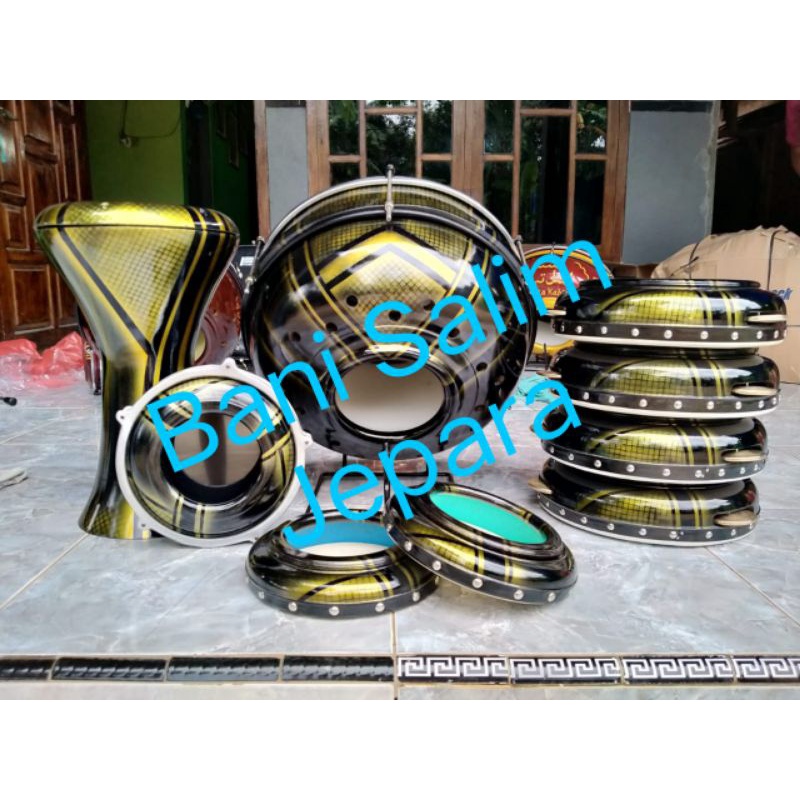 Jual Rebana Hadroh 1 Set Asli Jepara Bergaransi | Shopee Indonesia