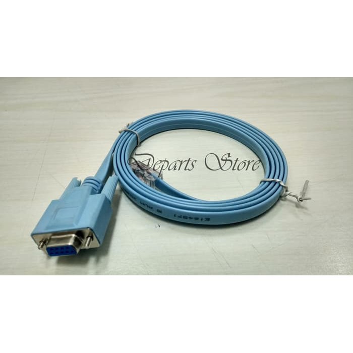 Jual Kabel Console-Console Cable-Kabel Konsole-RJ45 to Serial DB9 Cisco ...