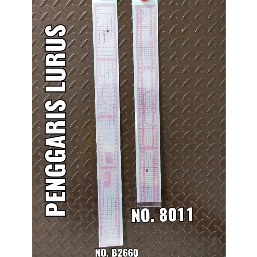 Jual Penggaris Jahit Lurus 8011 / Quilting Ruler Pola Kain | Shopee Indonesia