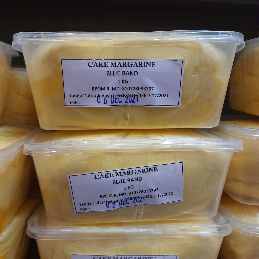 Jual Blue Band Cake Margarine 1 Kg [Instant Surabaya] - Arvian | Shopee ...