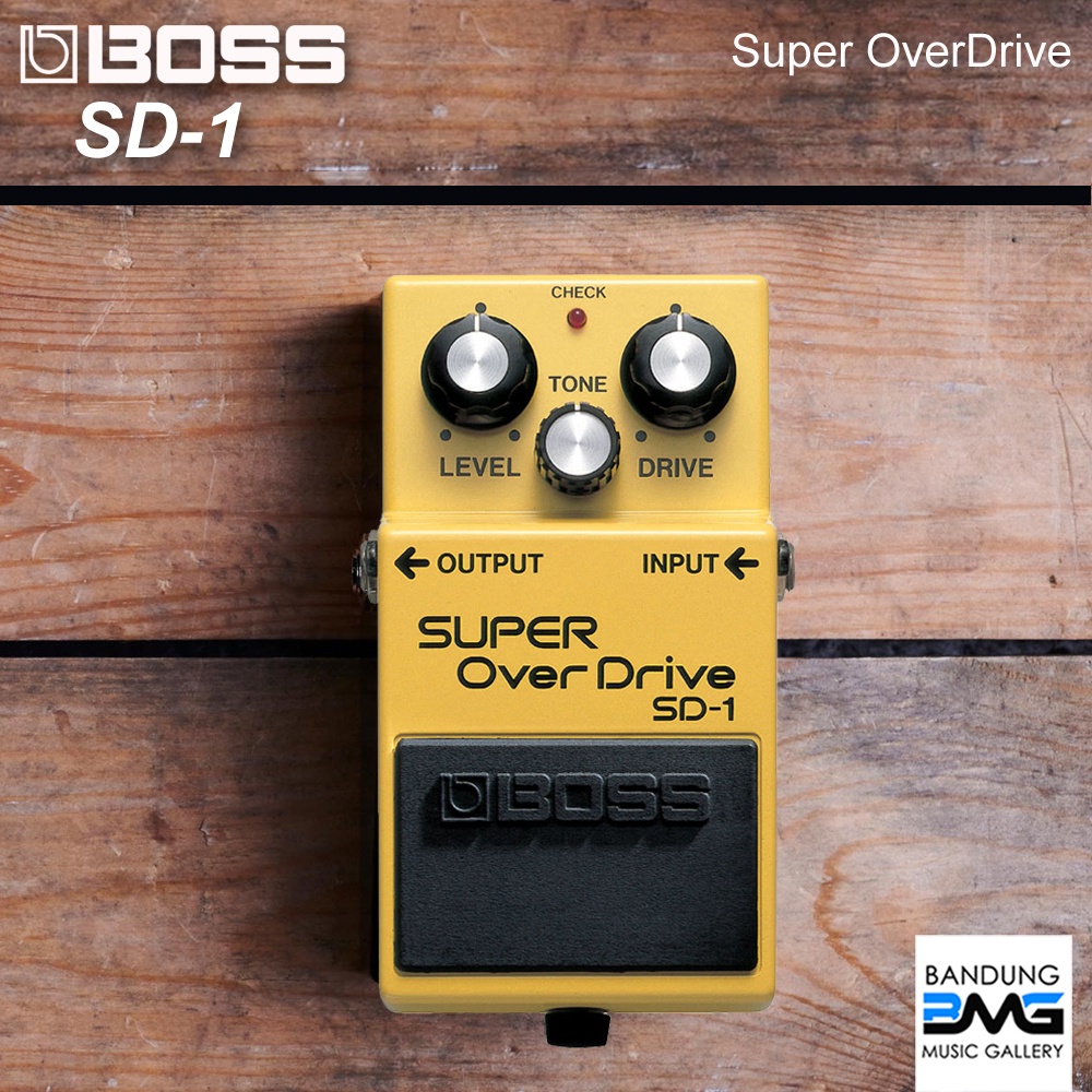 Jual Boss SD-1 Guitar Super Overdrive Effect / SD1 / SD 1 / Efek Gitar ...