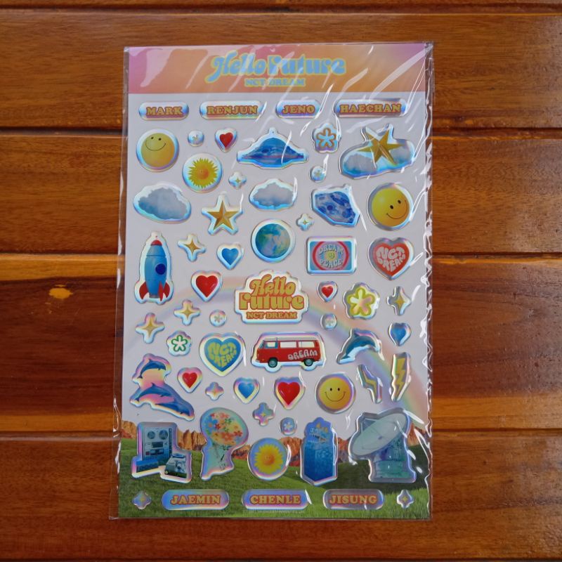 Jual OFFICIAL HELLO FUTURE EPOXY (Sticker Only) | Shopee Indonesia