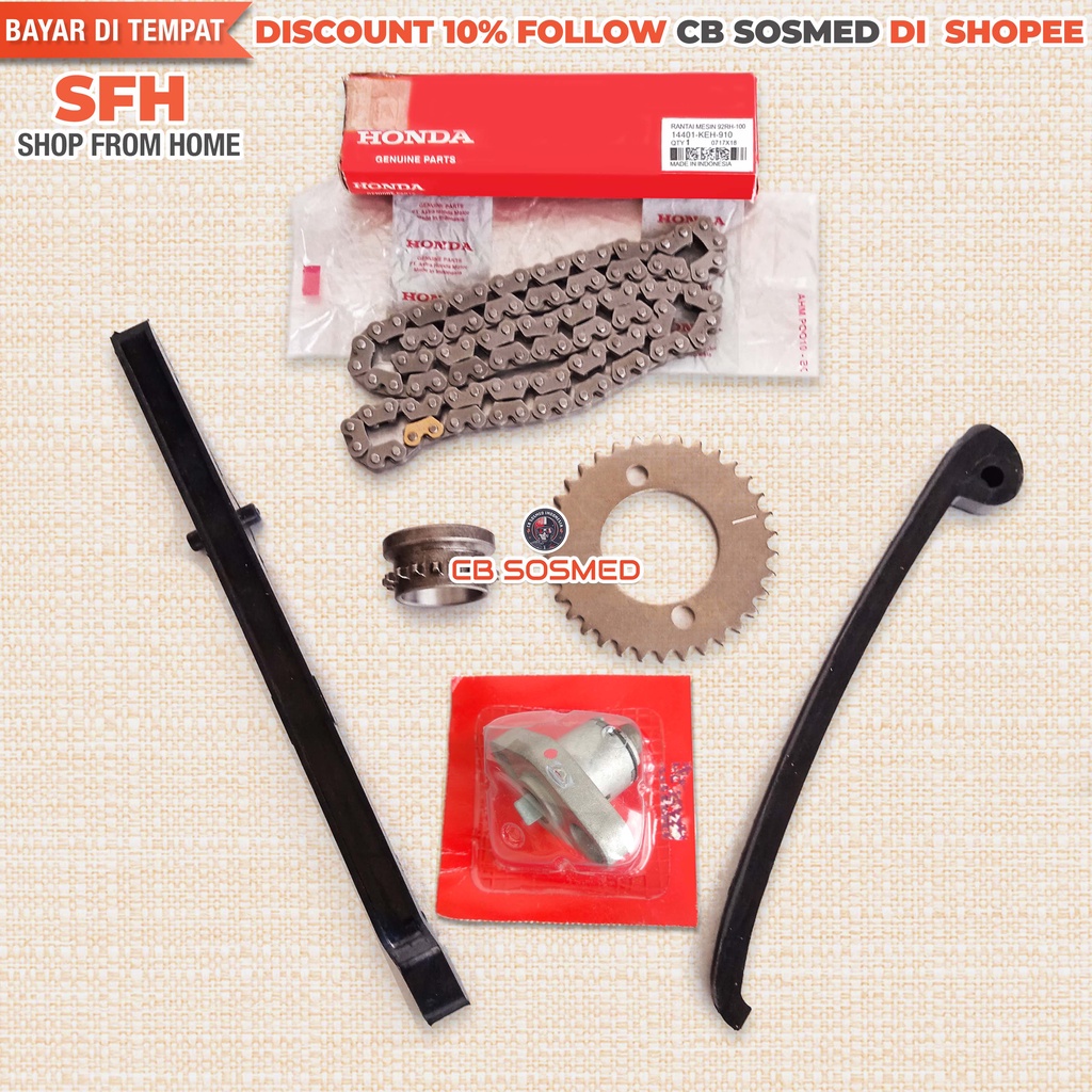 Jual Karet Tensioner Megapro Primus Set Rantai Keteng MP Primus Gigi ...