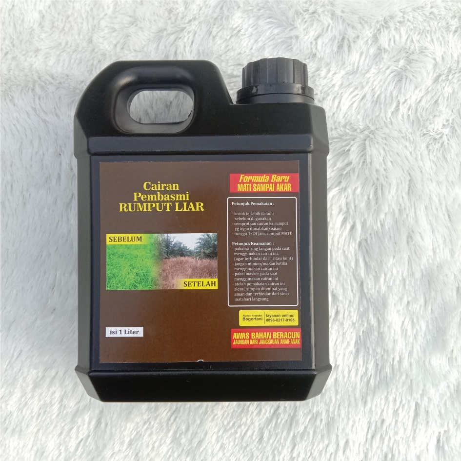 Jual [Bogortani] OBAT PEMBASMI RUMPUT LIAR | GULMA | ILALANG 1 LITER ...