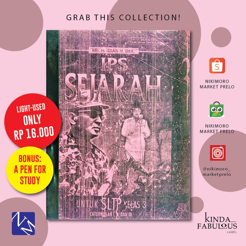 Jual IPS Sejarah SLTP kelas 3 SMP Caturwulan I, II, III | Shopee Indonesia