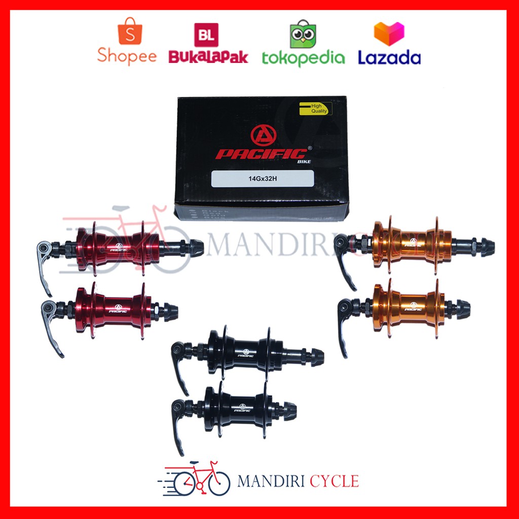 Jual HUB FreeHub Alloy PACIFIC 32 36 HOLE Model DRAT ULIR Pelor hub ...