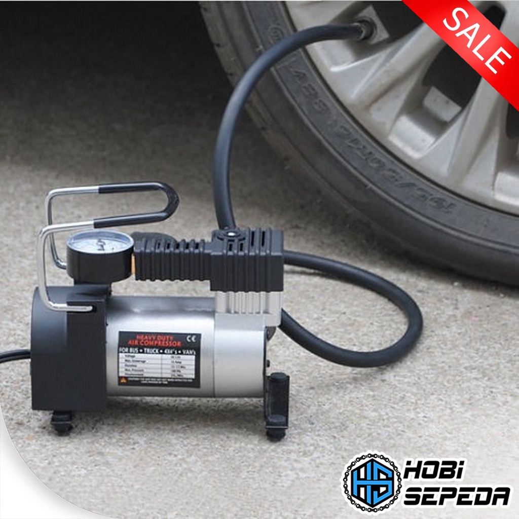 Jual Pompa Angin Air Kompresor Mini Portable 100 Psi Pompa Serbaguna ...