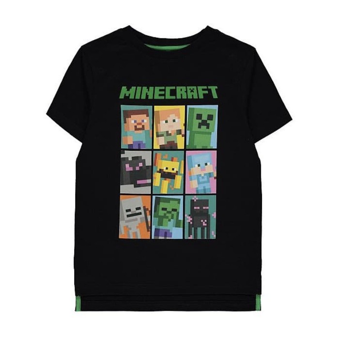 Jual KAOS ANAK MINECRAFT CHARACTERS - tshirt roblox greepers - baju ...