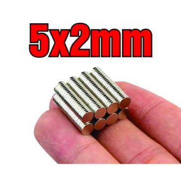 Jual MAGNET NEODYMIUM SUPER KUAT 5 X 2 MM STRONG MAGNET | Shopee Indonesia