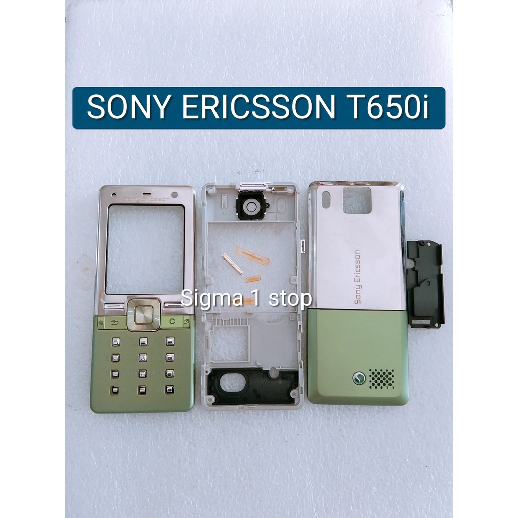 Jual CASING SONY ERICSSON T650 FULL SET + TULANG HOUSING COVER KESING ...
