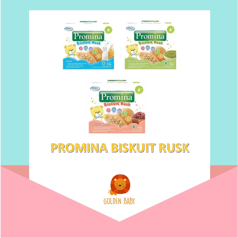 Jual Promina Biskuit RUSK Biscuit Snack Bayi | Shopee Indonesia