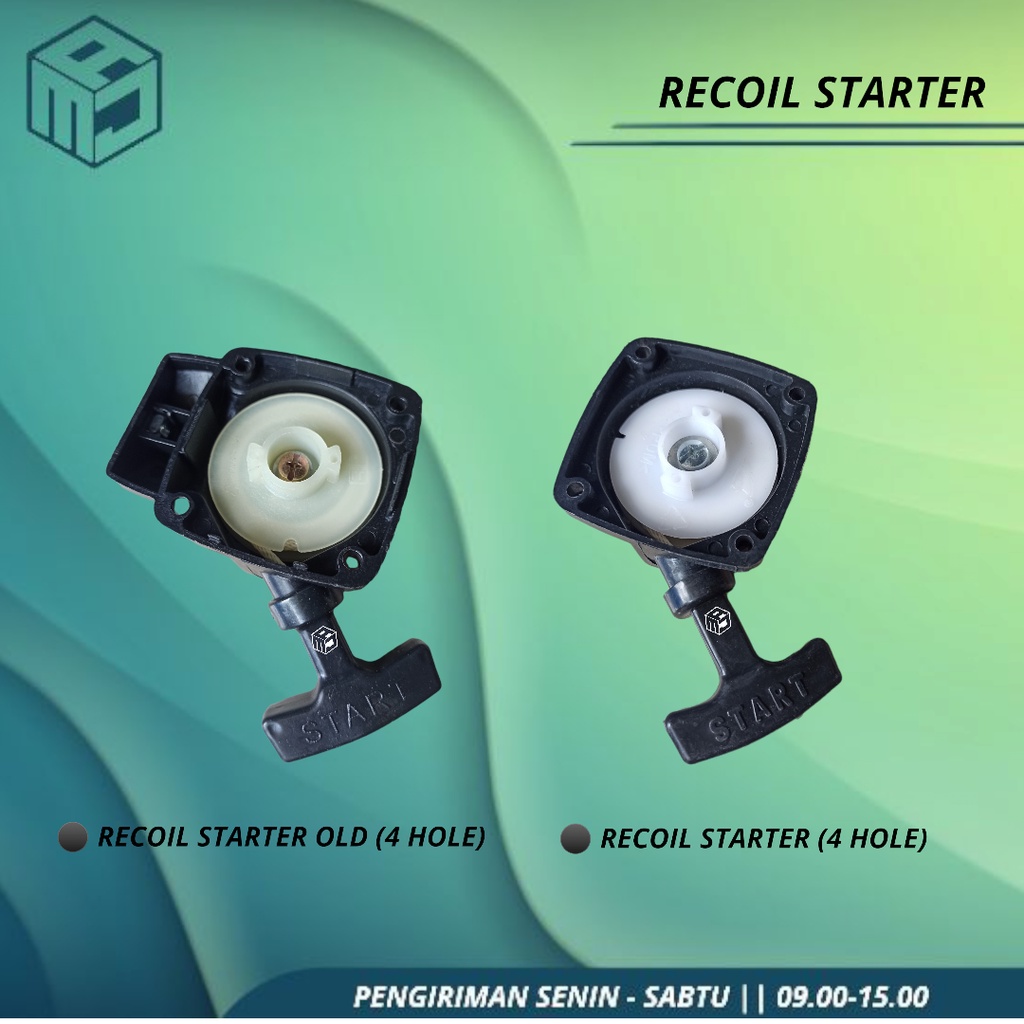 Jual Recoil Starter 4 Hole Tarikan stater 4 Lubang Kap Engkol Mesin Semprot Hama 3WZ | Shopee ...