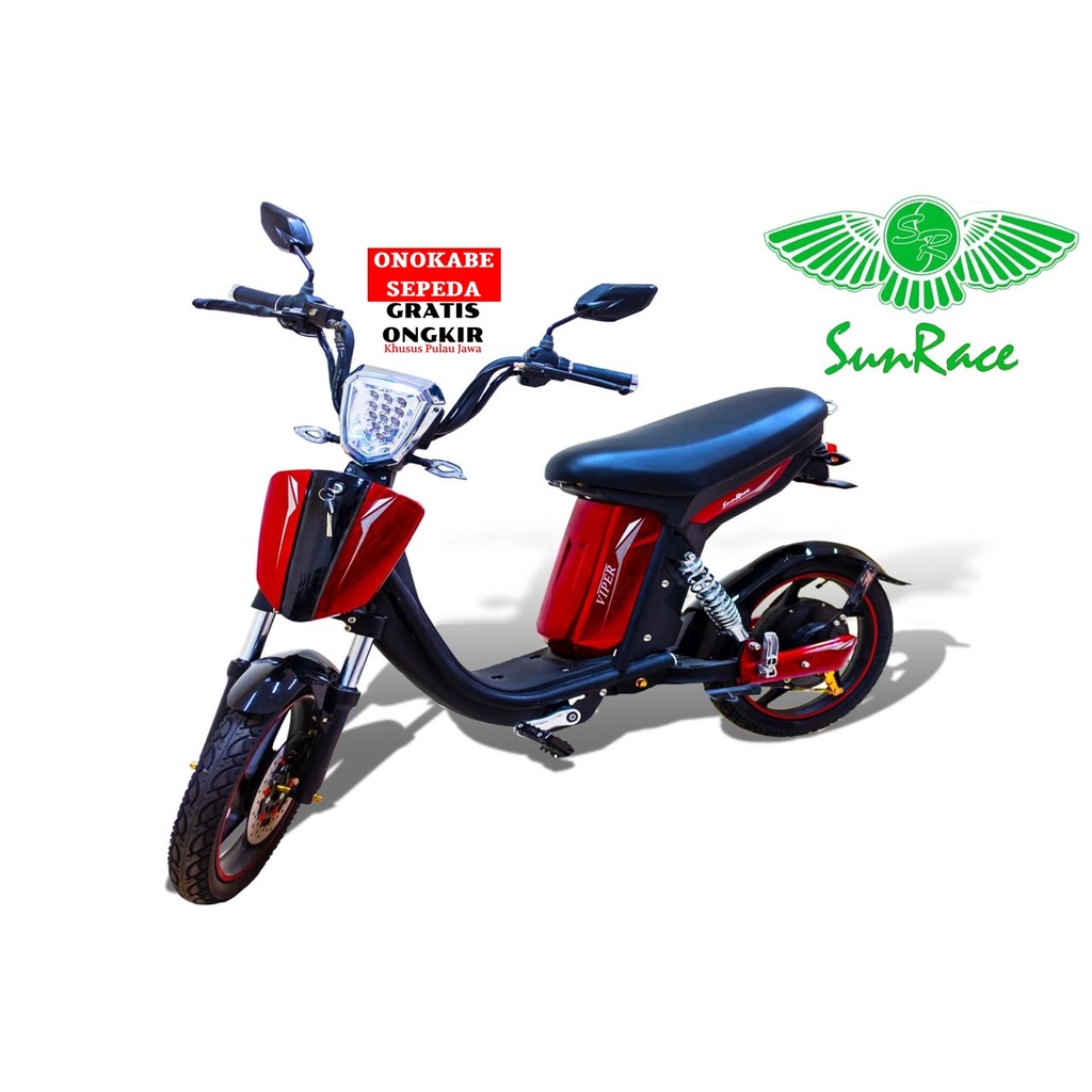 Jual SEPEDA LISTRIK SUNRACE VIPER | Shopee Indonesia