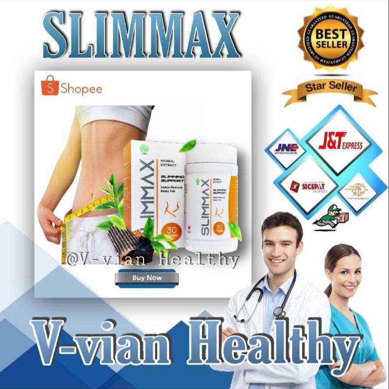 Jual SLIMMAX Asli Obat Herbal Pelangsing Badan Terbaik Diet Cepat Aman ...