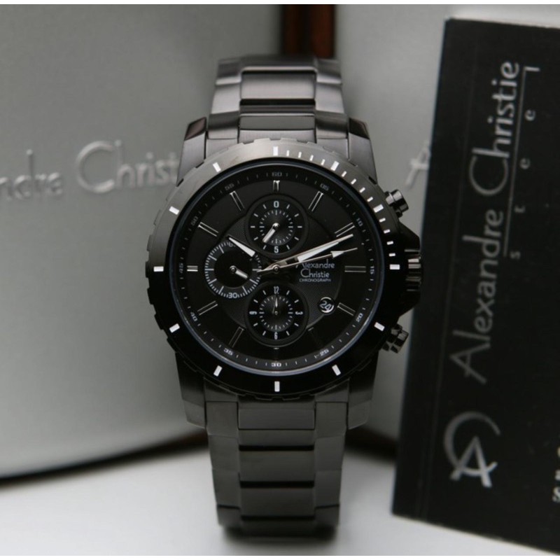 Jual JAM TANGAN AC 6141 PRIA ALEXANDRE CHRISTIE!! MURAH MERIAH GARANSI ...