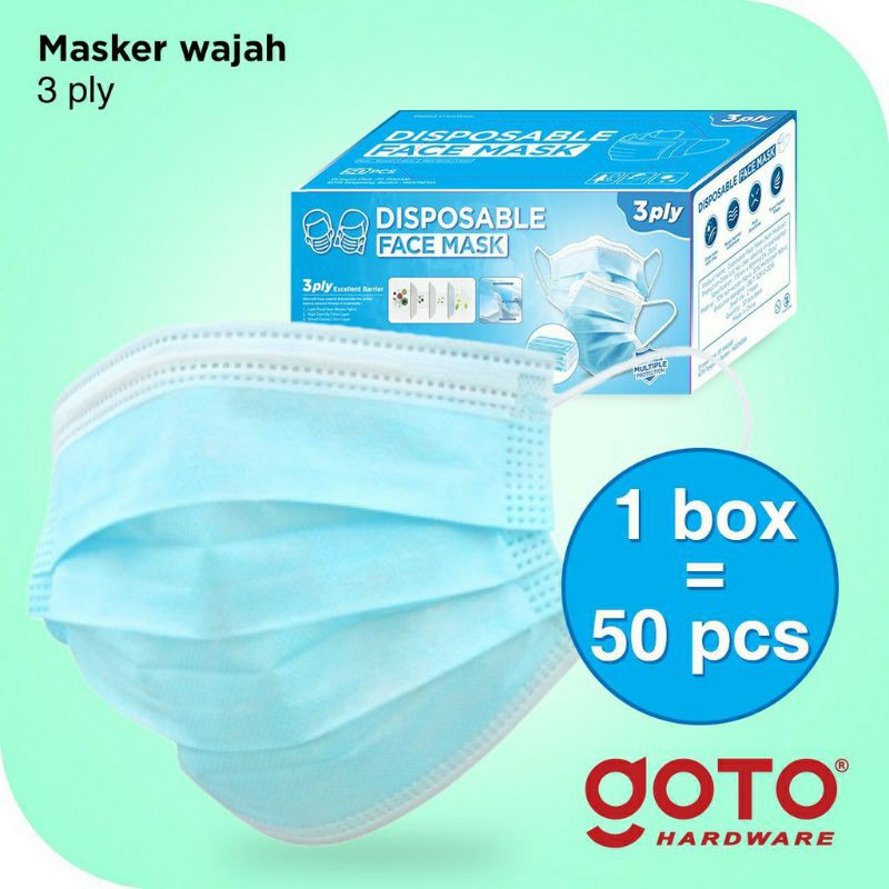 Jual masker 1 box isi 50 pcs murah | Shopee Indonesia