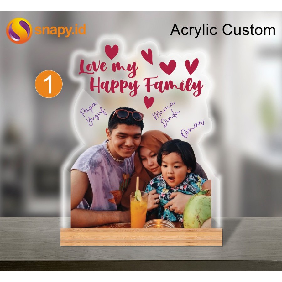 Jual Snapy - Frame Bingkai Foto Keluarga | Shopee Indonesia