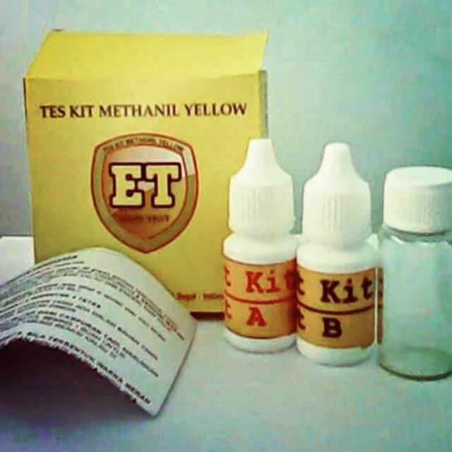 Jual Alat Uji Test Kit Methanil Yellow | Shopee Indonesia