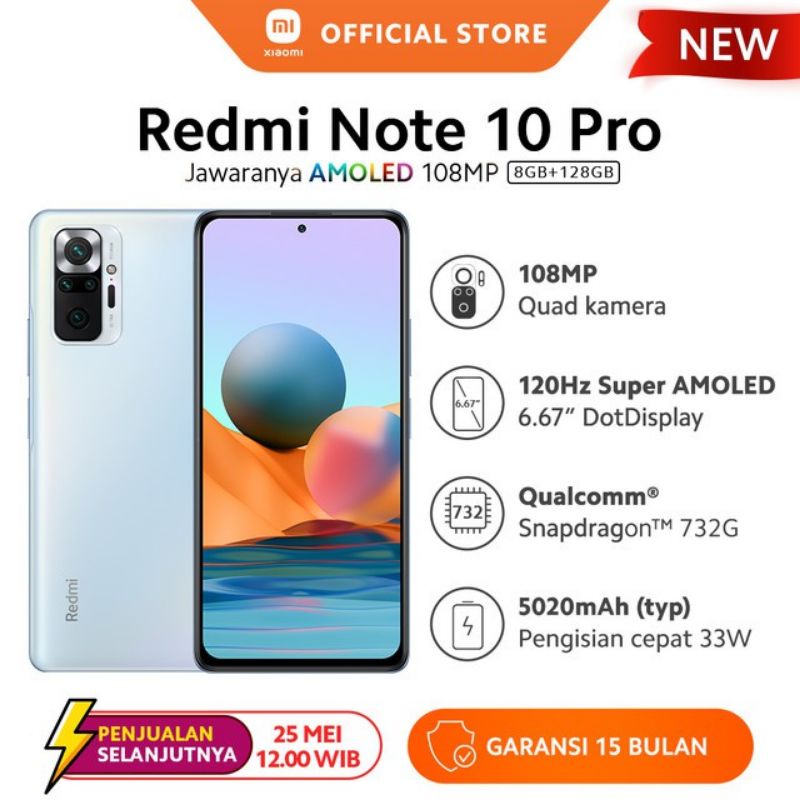 Jual Xiaomi Redmi Note 10 Pro | Shopee Indonesia
